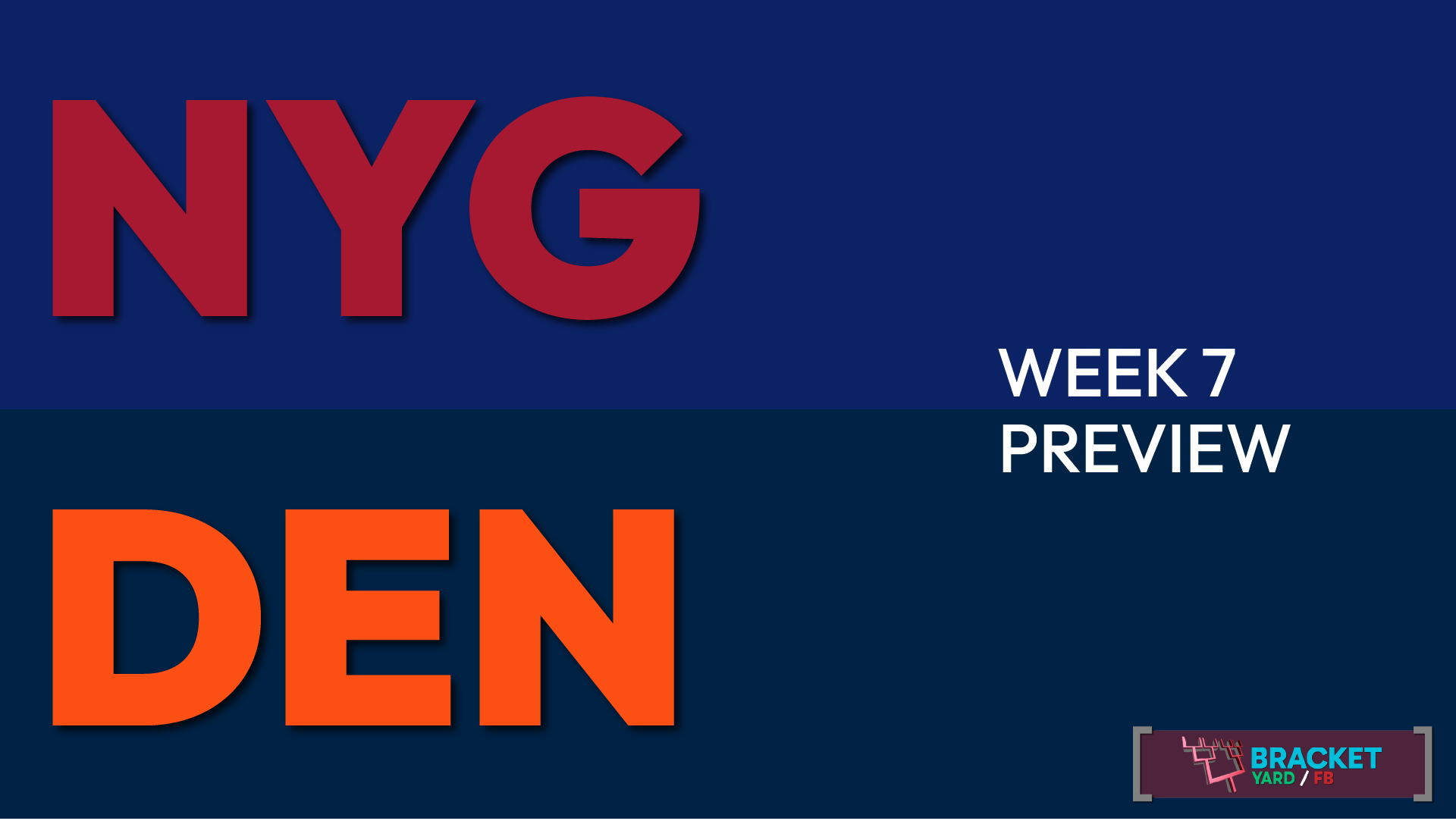 2025 Giants Week 7 Preview vs. Denver - Bracket Yard